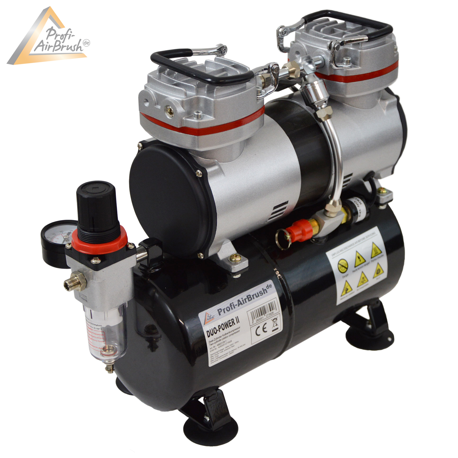 Profi-AirBrush Kompressor DUO-Power II