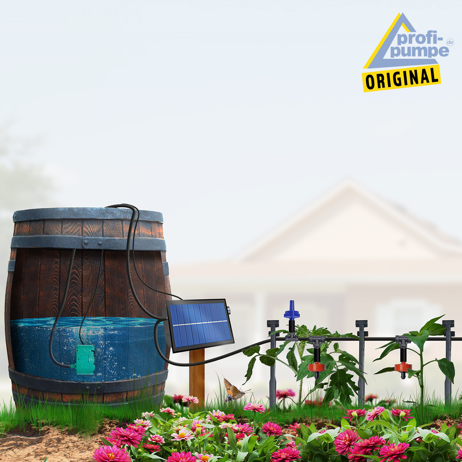Automatisches Solar-Bewässerungssystem SOLAR-DROP P25